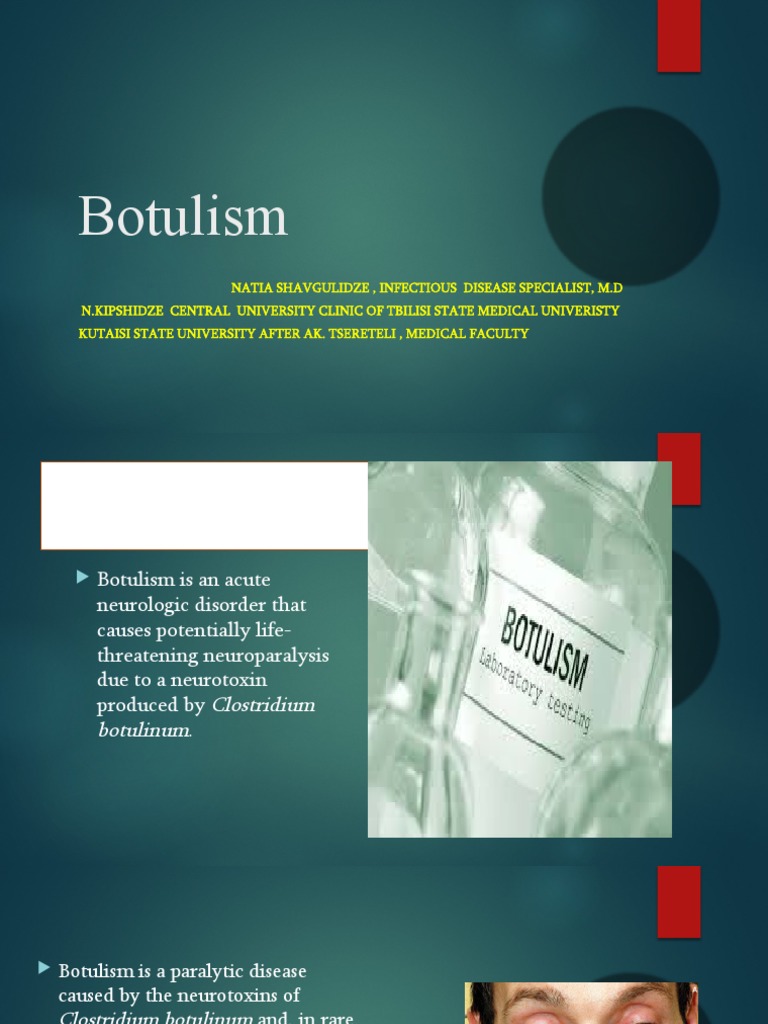 Botulism | PDF | Botulinum Toxin | Biological Warfare