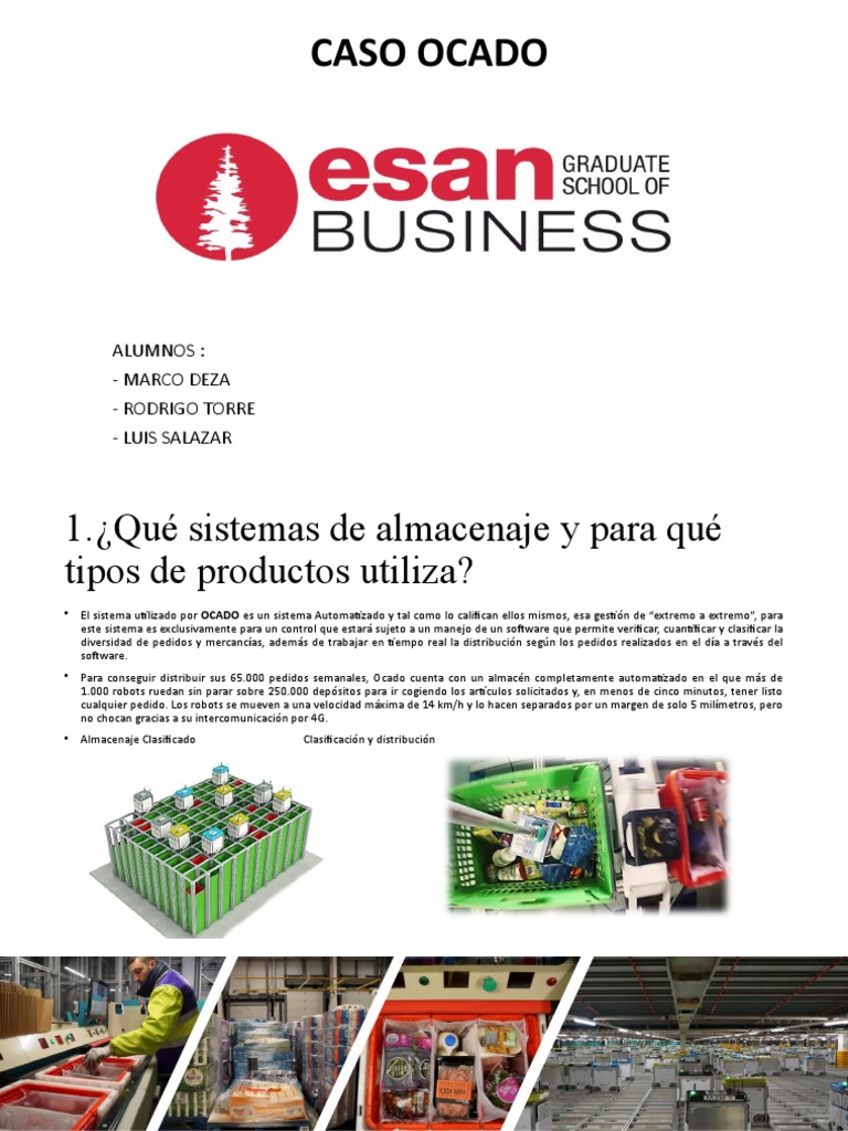 OCADO | PDF | Almacén | Robot