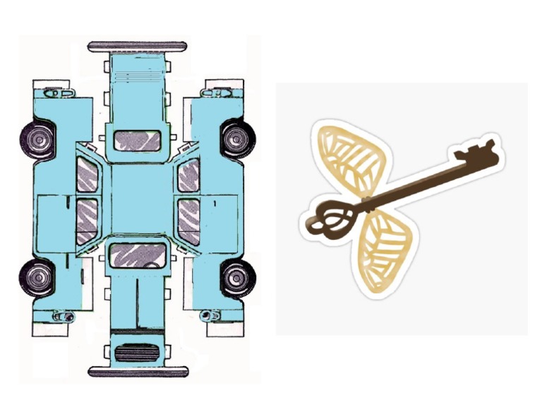 Armables Auto y Llave Harry Potter | PDF