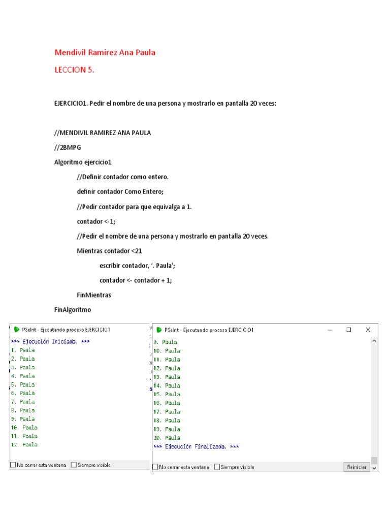 Ejercicios de Algoritmos en Python | PDF | Algoritmos | Entero