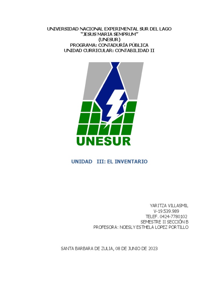 Guía Completa sobre Inventarios en Contabilidad | PDF | Inventario ...