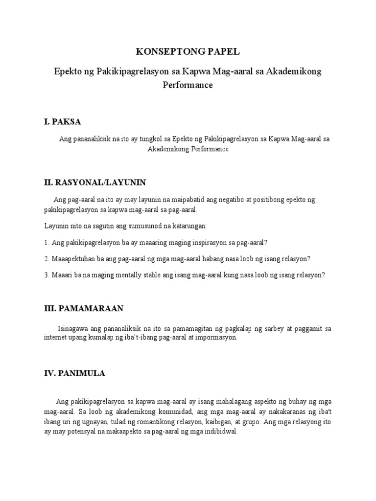 KONSEPTONG-PAPEL | PDF