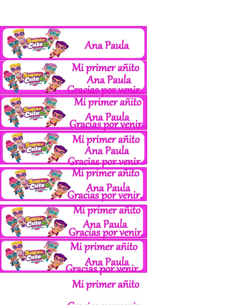 Stiker de Ana Paula | PDF