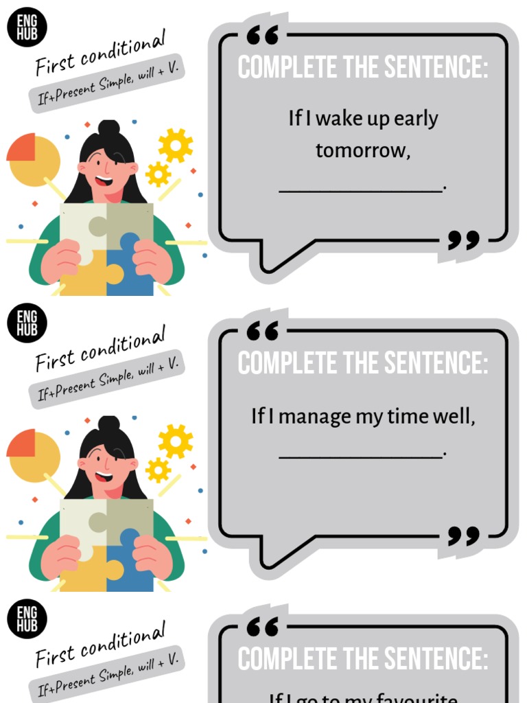 B1-B2 Finish the sentence (Conditionals 1,2,3) | PDF