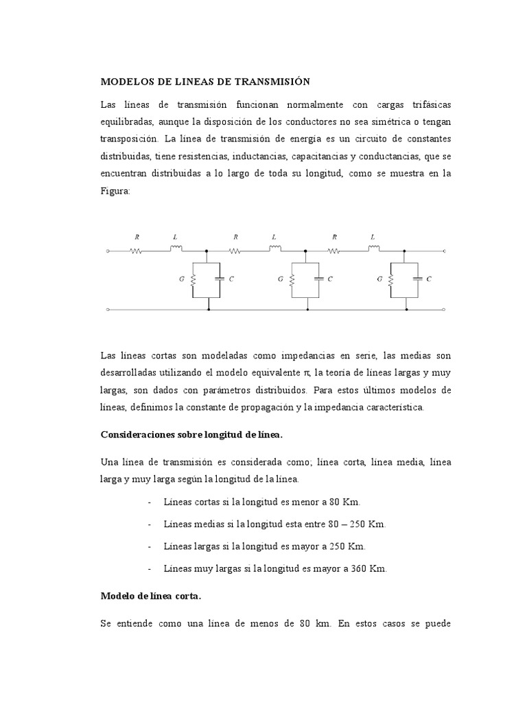 lineas de transmición trifasica finalin | PDF | Línea de transmisión ...