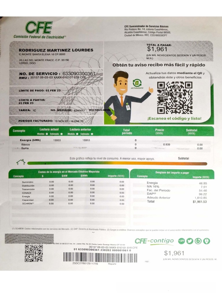 Comprobante de Domicilio | PDF