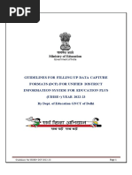 UDISE+ A01 Form for School Updates | PDF