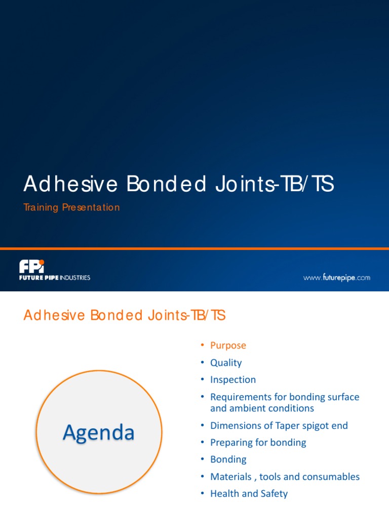 Adhesive Bonded Joints Overview-TB/TS | PDF | Adhesive | Pipe (Fluid ...