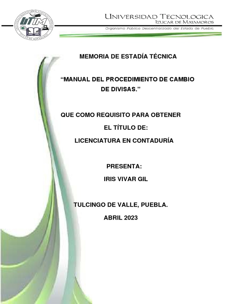 Manual Del Proceso de Cambio de Divisas - Ivg | PDF | Tipo de cambio ... Manual Del Proceso de Cambio de Divisas - Ivg | PDF | Tipo de cambio ...