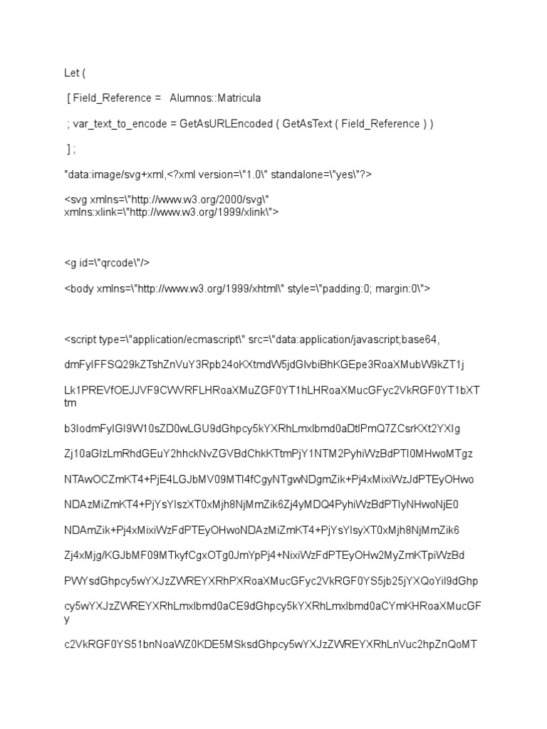 Codigo QR Filemaker | PDF