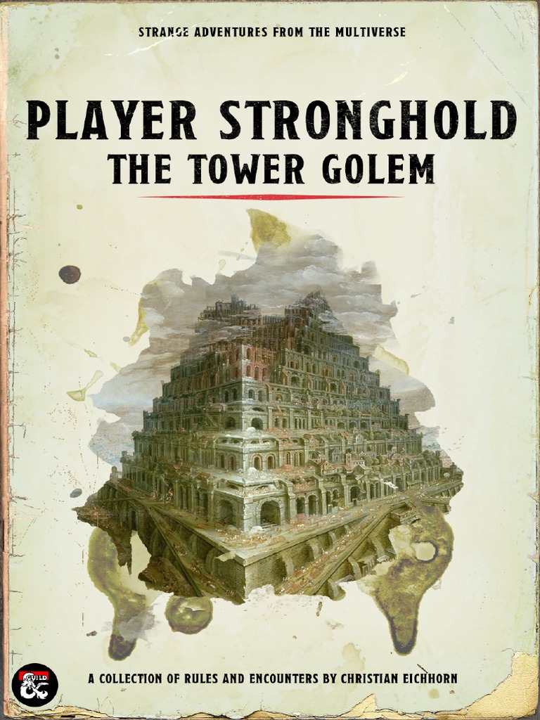5E - Player Stronghold - The Tower Golem Base | PDF