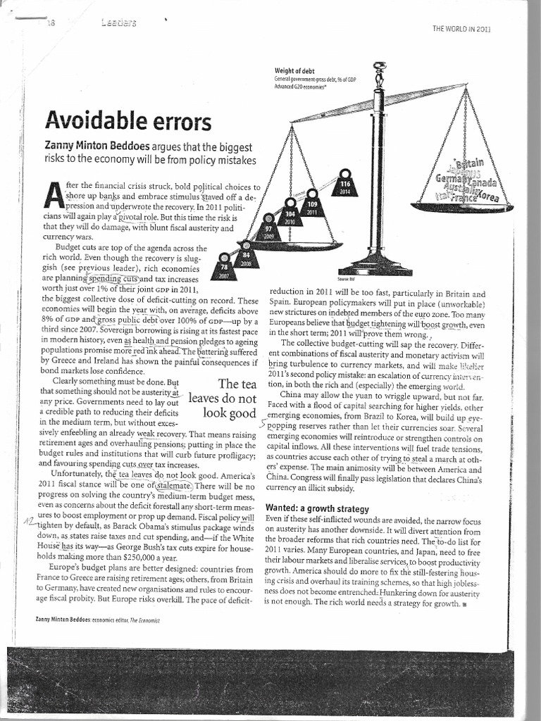 Avoidable Errors | PDF