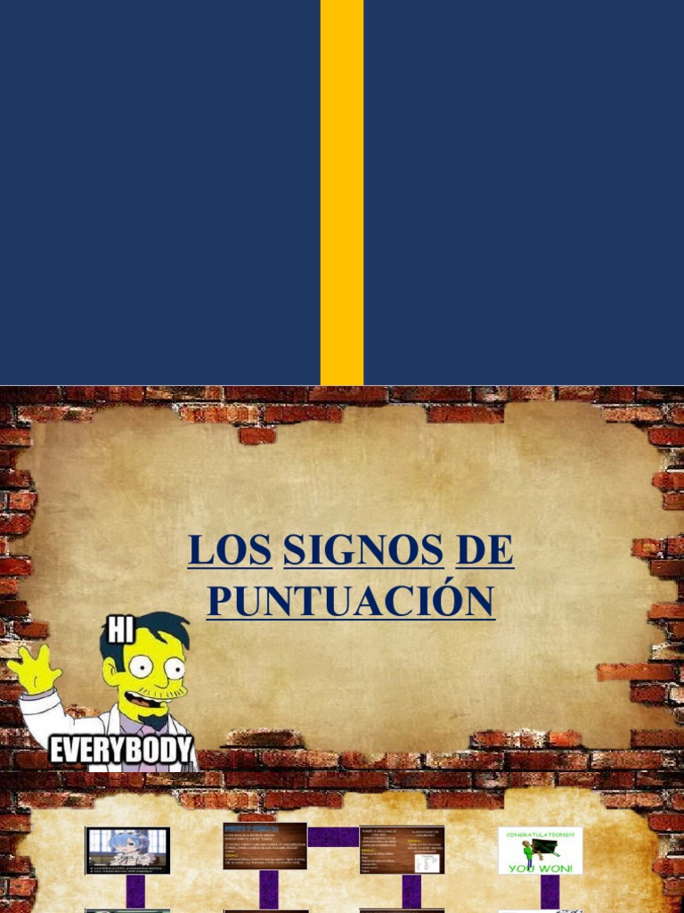 Presentación Lenguaje-Los Signos de Puntuación | Descargar gratis PDF ...