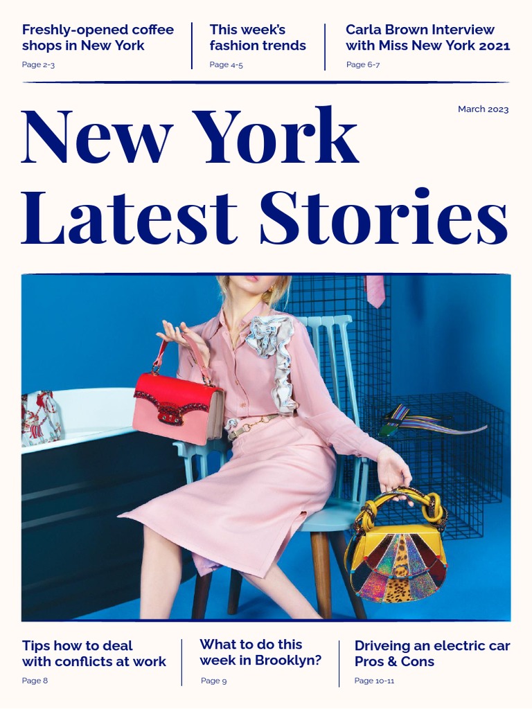 Interactive Newspaper Template | PDF