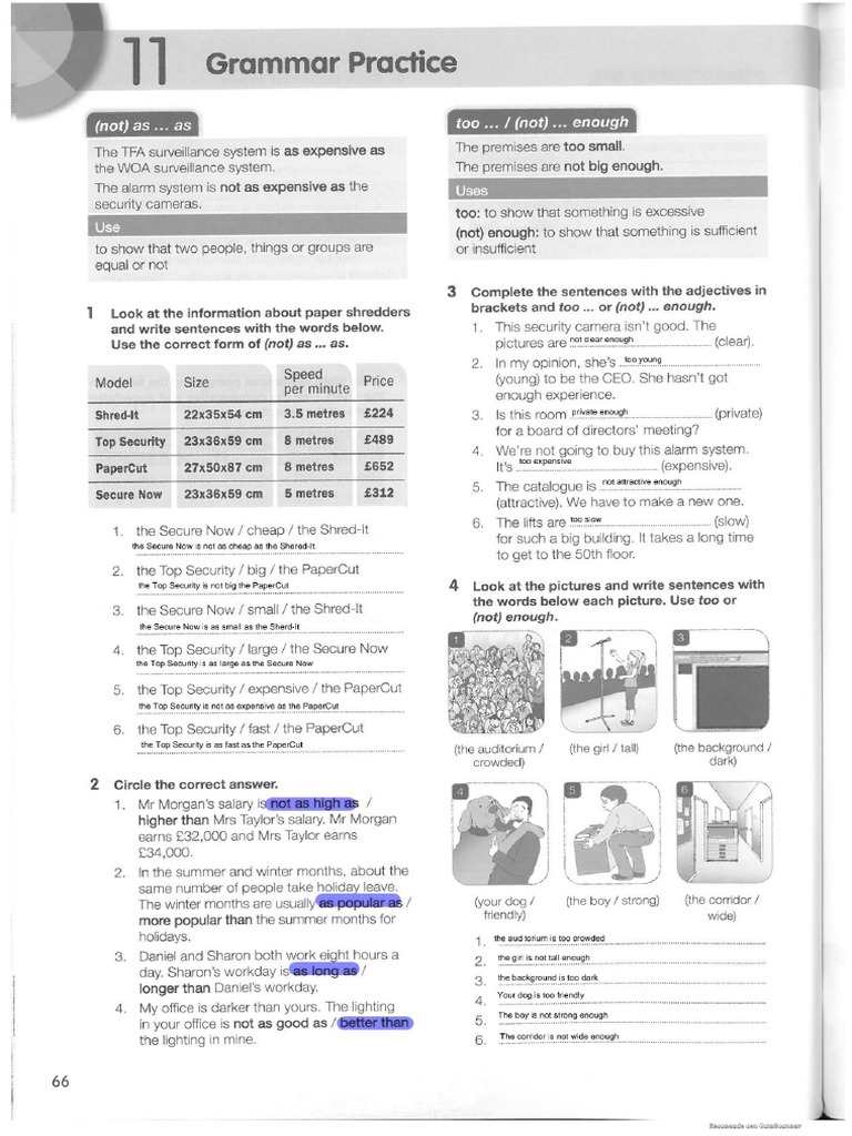Actividades de Gramatica 11 y 12 Inglés - Removed | PDF