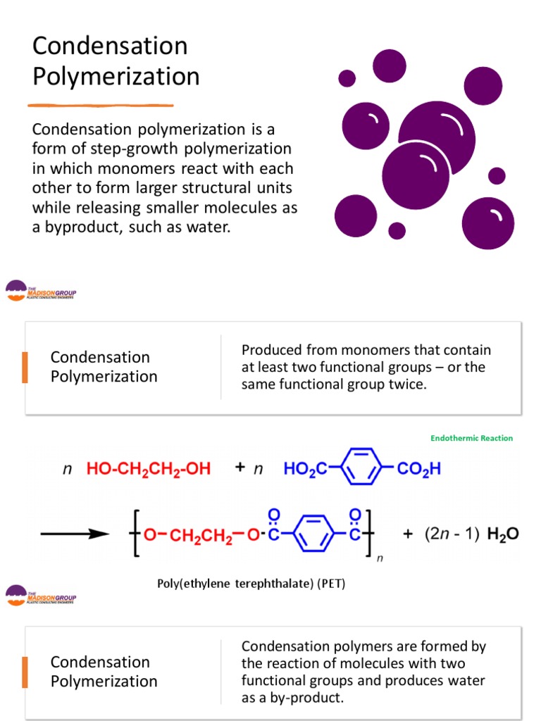 Condensation Polymerization 1686235550 | PDF | Polymerization | Polymers