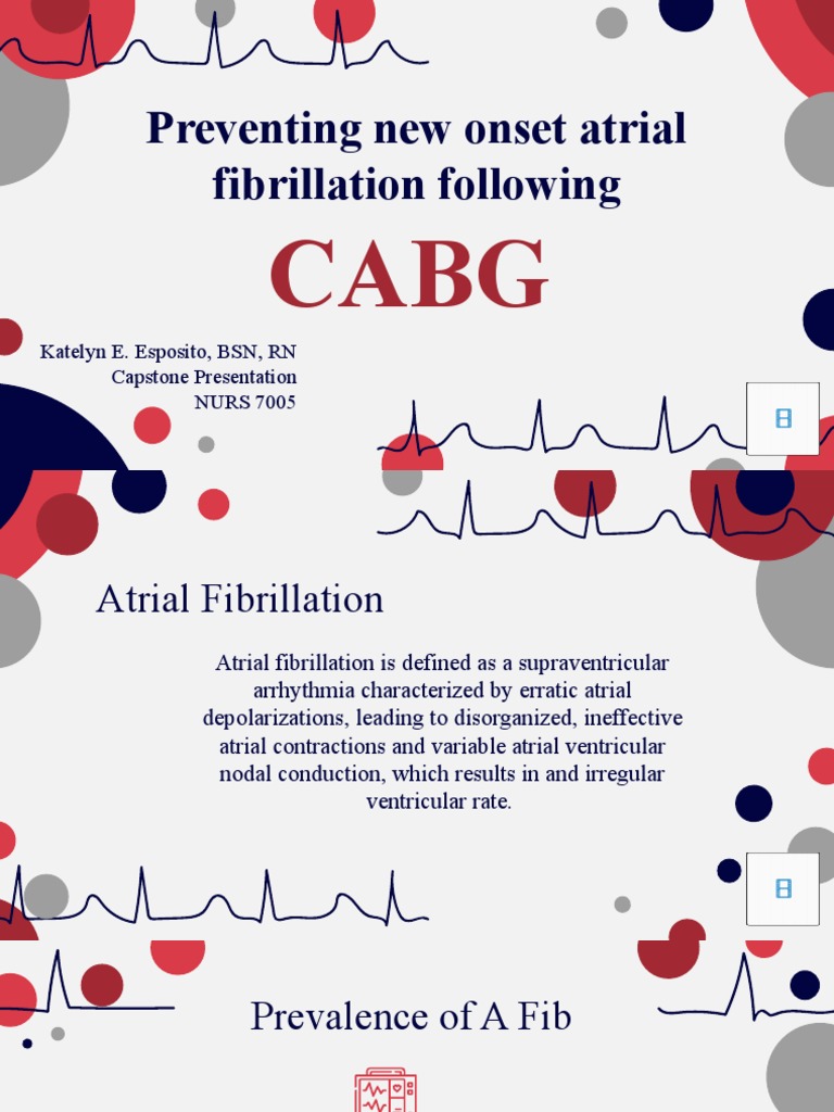 Capstone PP | PDF | Coronary Artery Bypass Surgery | Medical Specialties