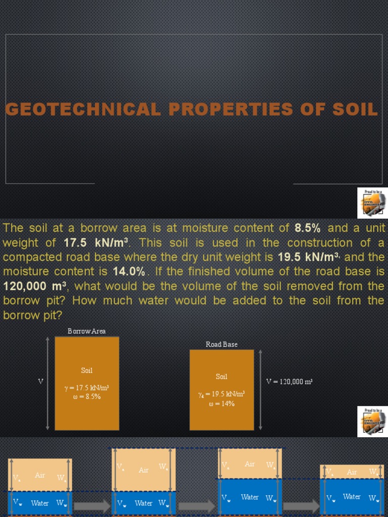 Geotechnical Properties of Soil 002 | PDF