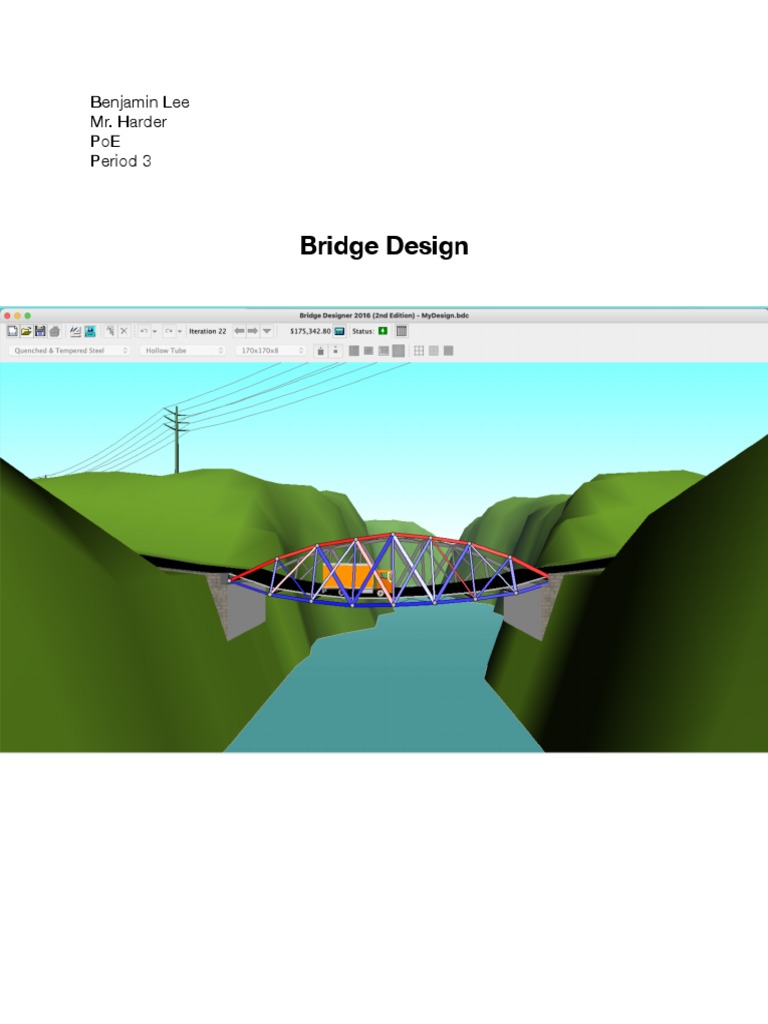 Bridge Design | Download Free PDF | Steel | Strength Of Materials