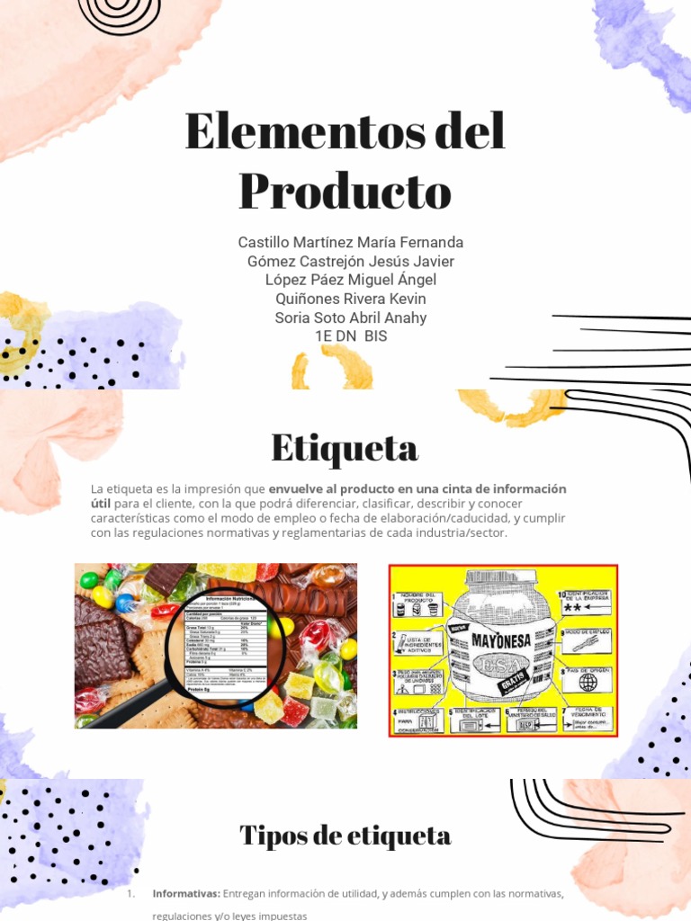 Elementos Del Producto | PDF | Marca | Producto (Negocio)