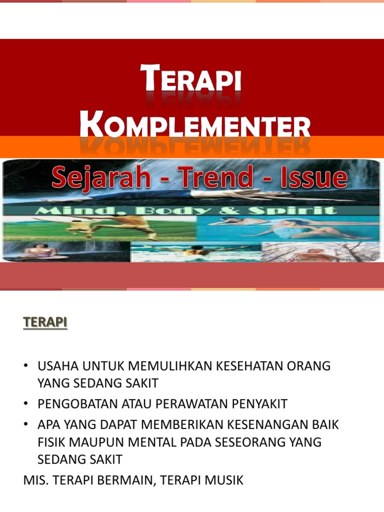 Terapi Komplementer | PDF
