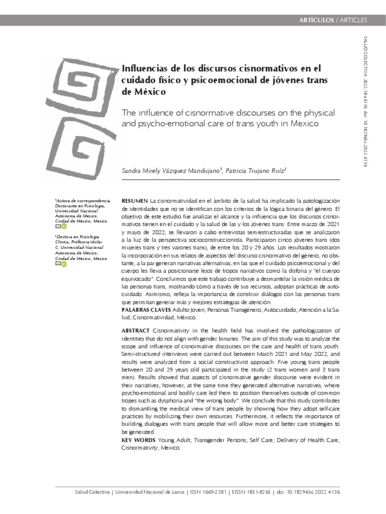 CISNORMATIVO | PDF | Género | Estudios de género