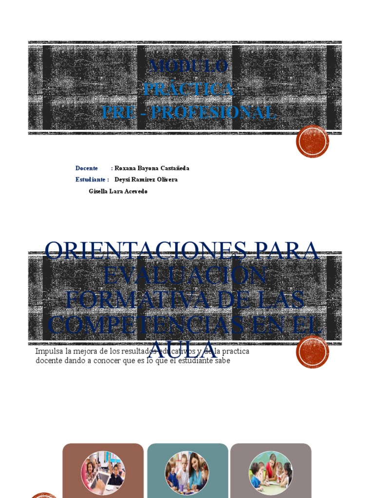 Evaluación Formativa Pdf Evaluación Ciencia Cognitiva