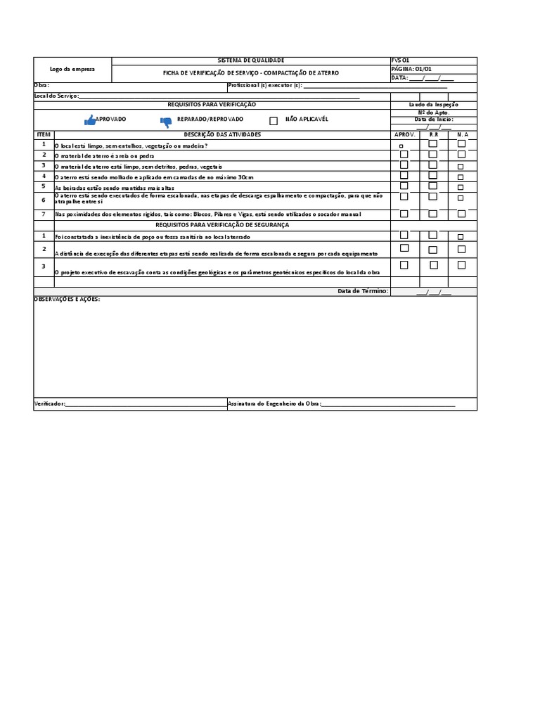 Modelo De Fvs Pdf