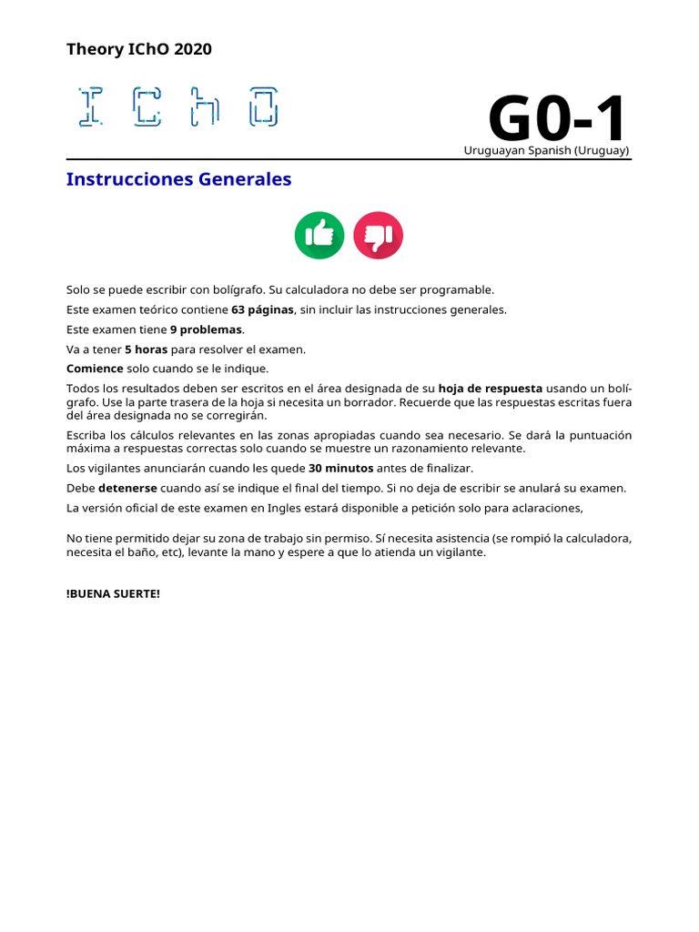 Icho 2020 | PDF | Fotón | Calor