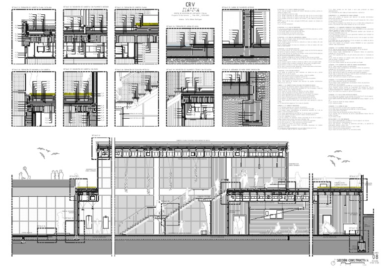 08_SECCIÓN CONSTRUCTIVA | PDF | Hormigón | Bienes raíces