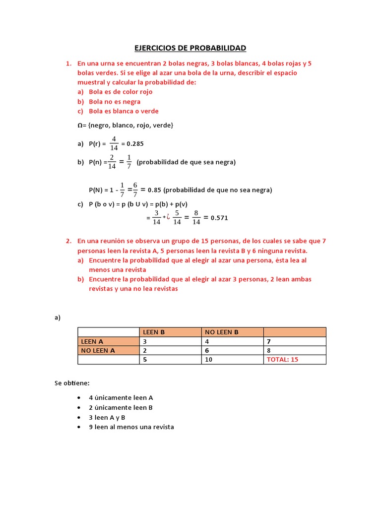 Estadística Probabilidad | Descargar gratis PDF | Probabilidad | Probabilidades y estadísticas