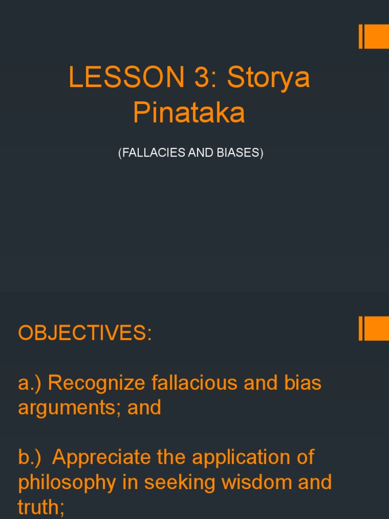 Understanding Fallacies and Biases | PDF | Bias | Fallacy