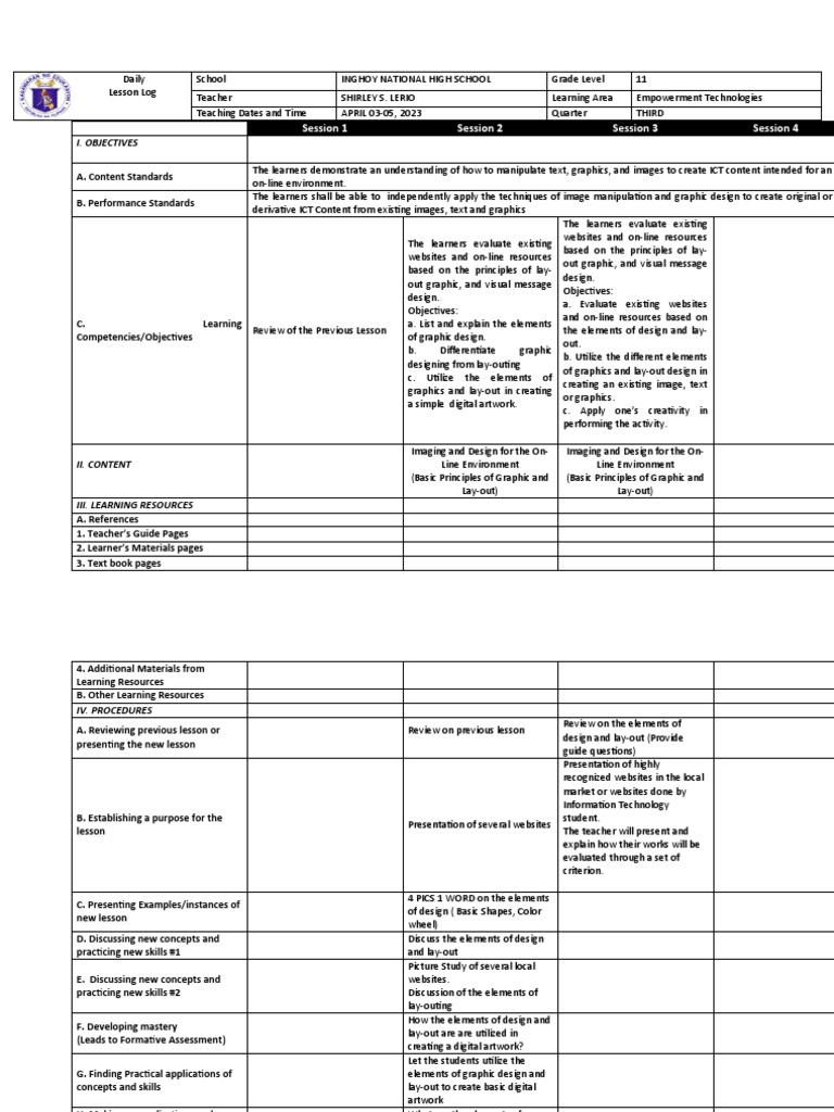 DLL Empotech Week 7 | Download Free PDF | Page Layout | Graphics