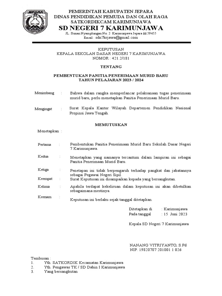SK PPDB 23-24 | PDF SK PPDB 23-24 | PDF