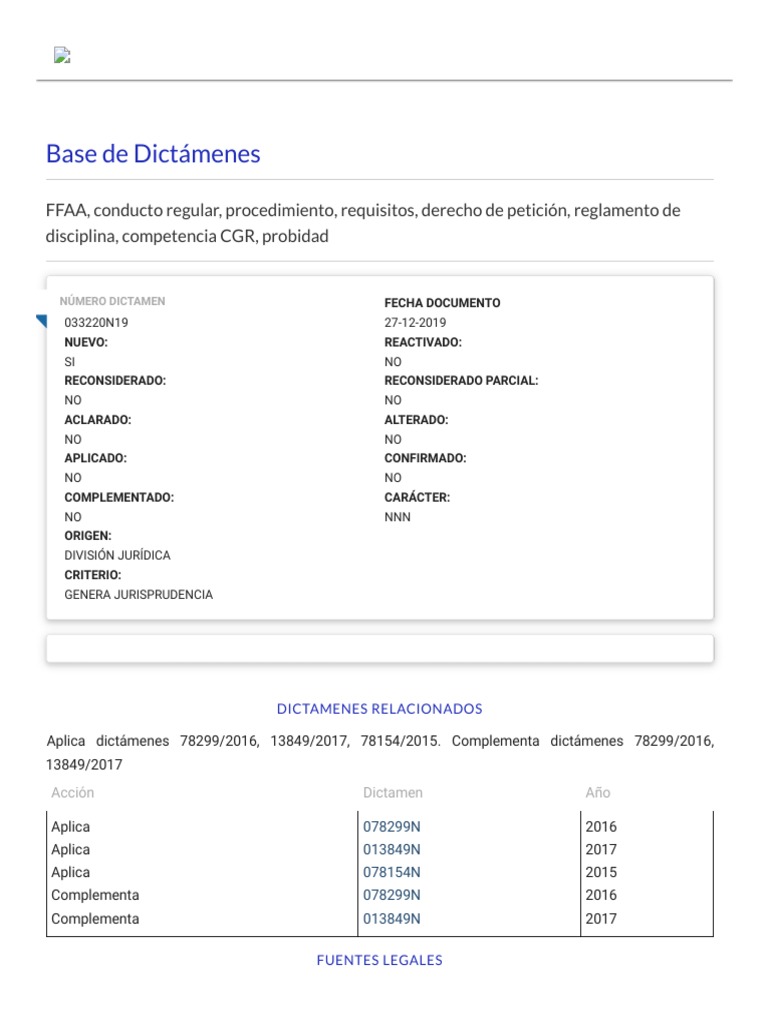 Base de Dictámenes | PDF | Ciencias Políticas | Gobierno
