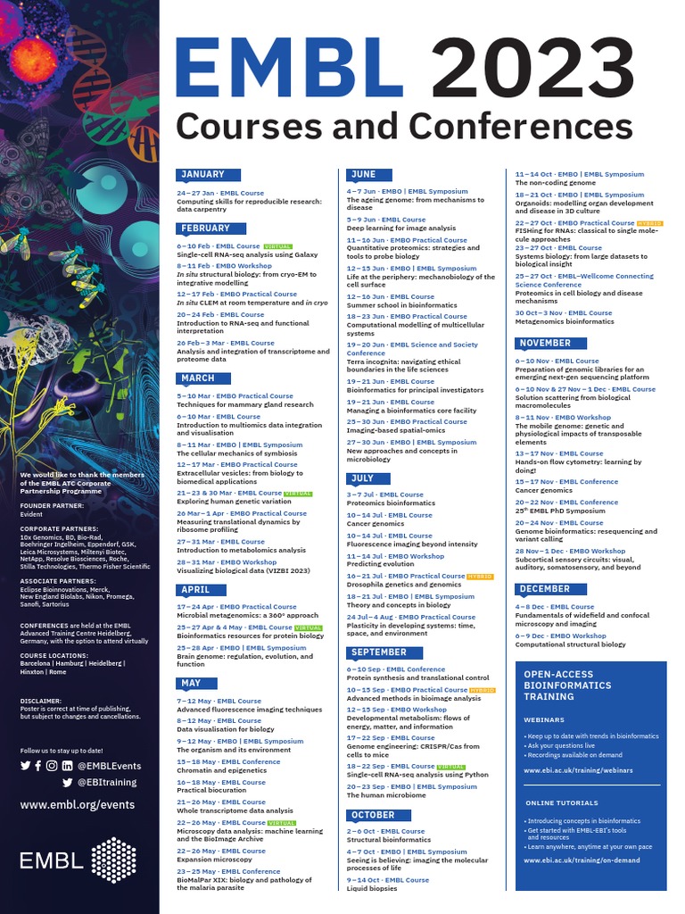 20220803 2023 Embl Genericposter Screen | PDF | Bioinformatics ...