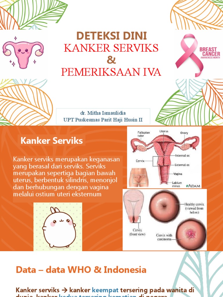 PENYULUHAN IVA & Kanker Serviks | PDF