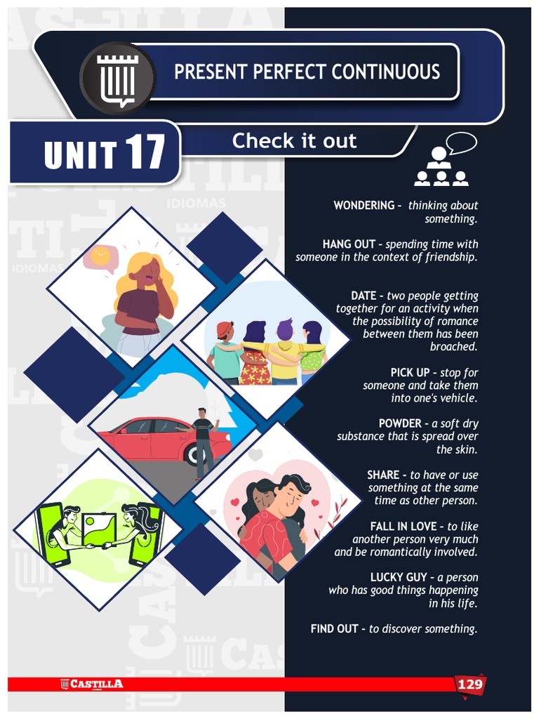 Present Perfect Continuous Guide | PDF | Perfect (Grammar) | Language ...