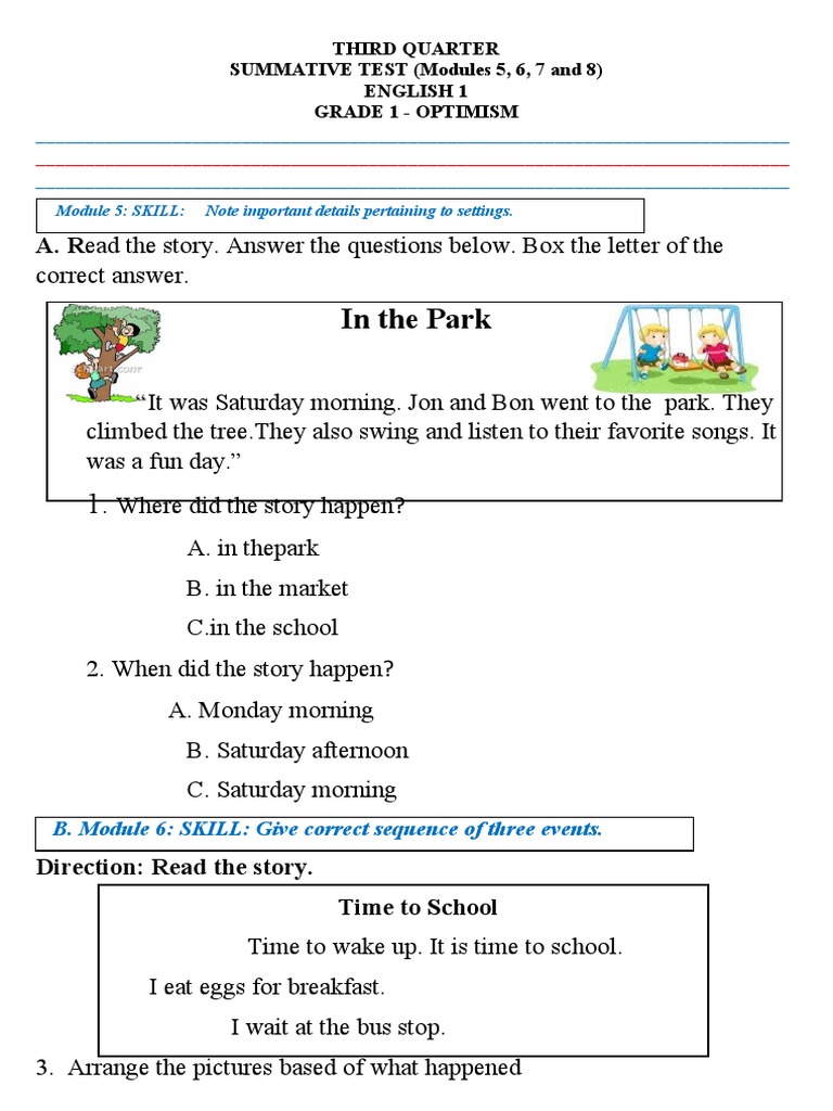 English Module 5,6,7,8,9 | PDF