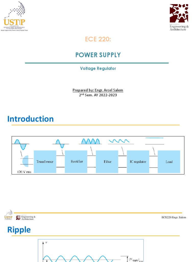 9 Voltage Regulators | PDF | Rectifier | Electronics