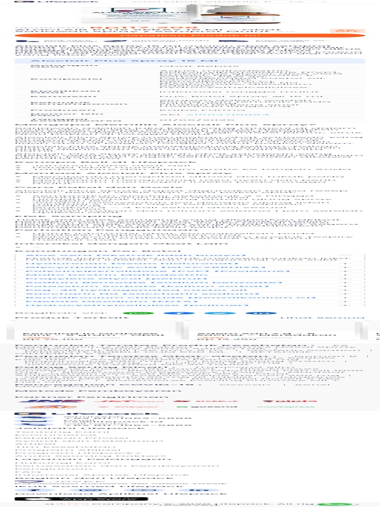 ALOCLAIR PLUS SPRAY 15 ML - Obat Sariawan Spray Semprot Mulut ...