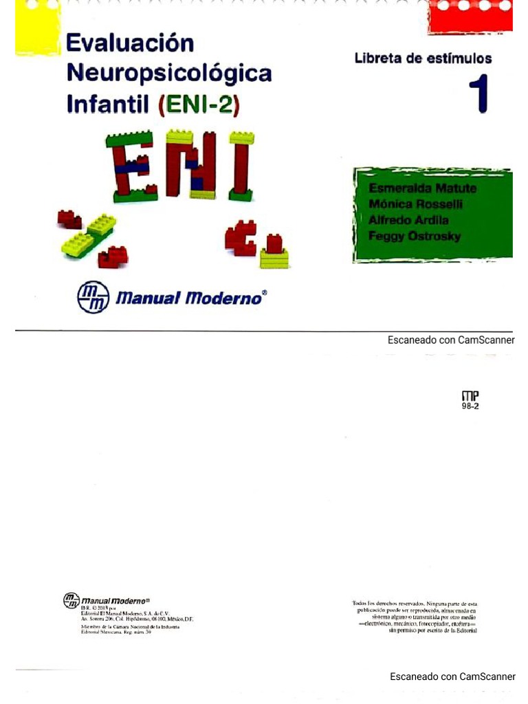 Libreta Estimulos 1, Eni2 | PDF