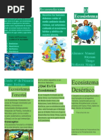 Mapa Conceptual de Ecosistema | PDF | Ecosistema | Suelo