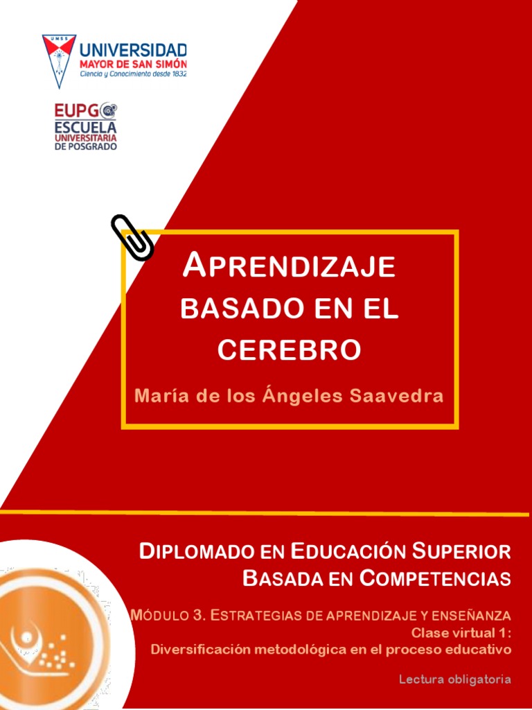 Lectura 3. Aprendizaje Basado en El Cerebro | Descargar gratis PDF | Aprendizaje | Memoria