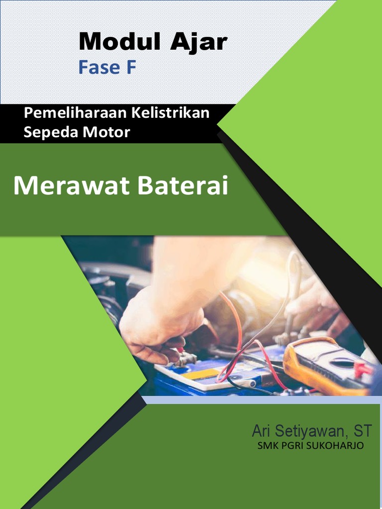 Modul Ajar 1 Fase F - Teknik Sepeda Motor | PDF