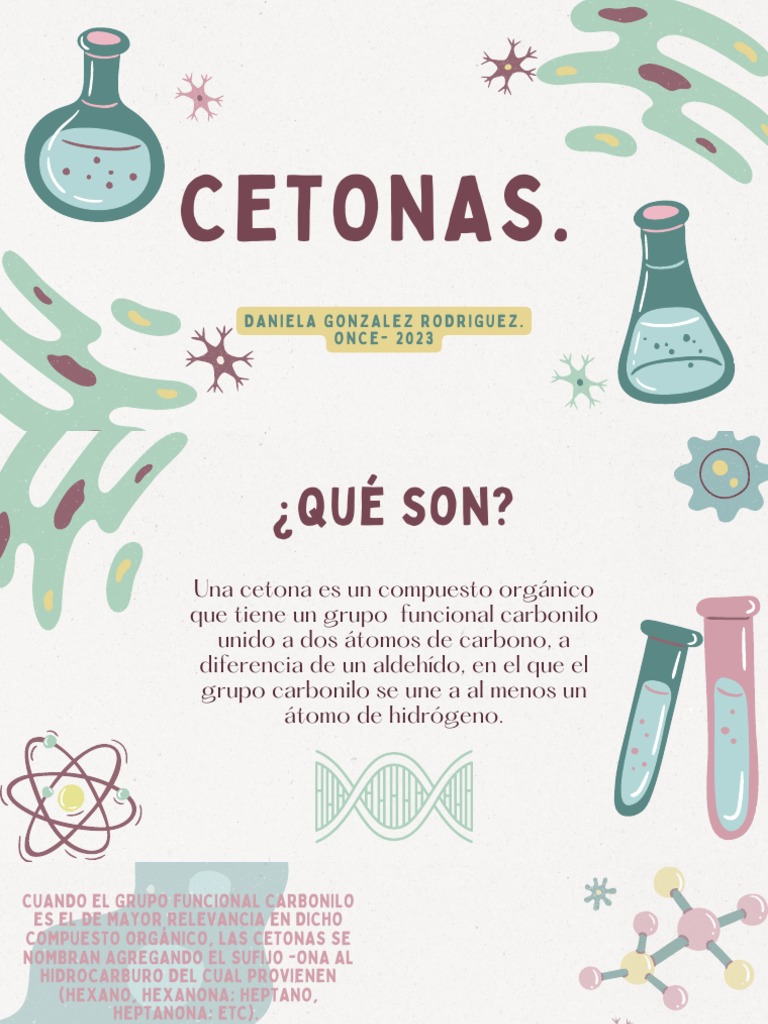 Nomenclatura y clasificación de cetonas | PDF | Cetona | Compuestos ...