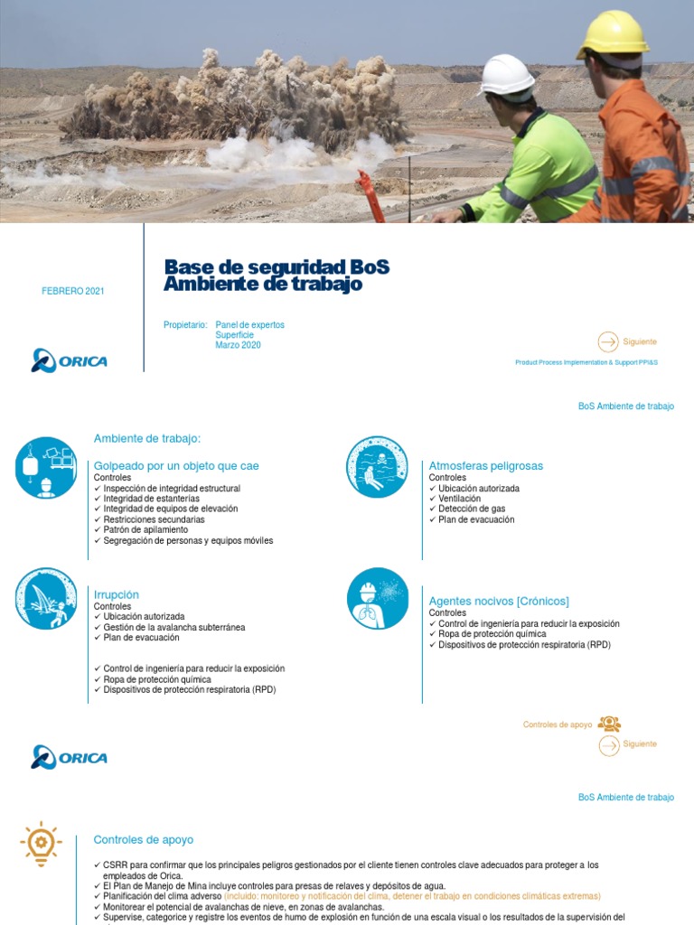 BoS Ambiente de Trabajo (Spa) | PDF | Camión