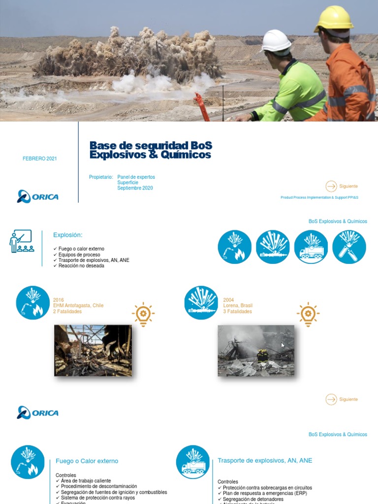 BoS Explosivos & Quimicos (Spa) | PDF | Materiales | Química