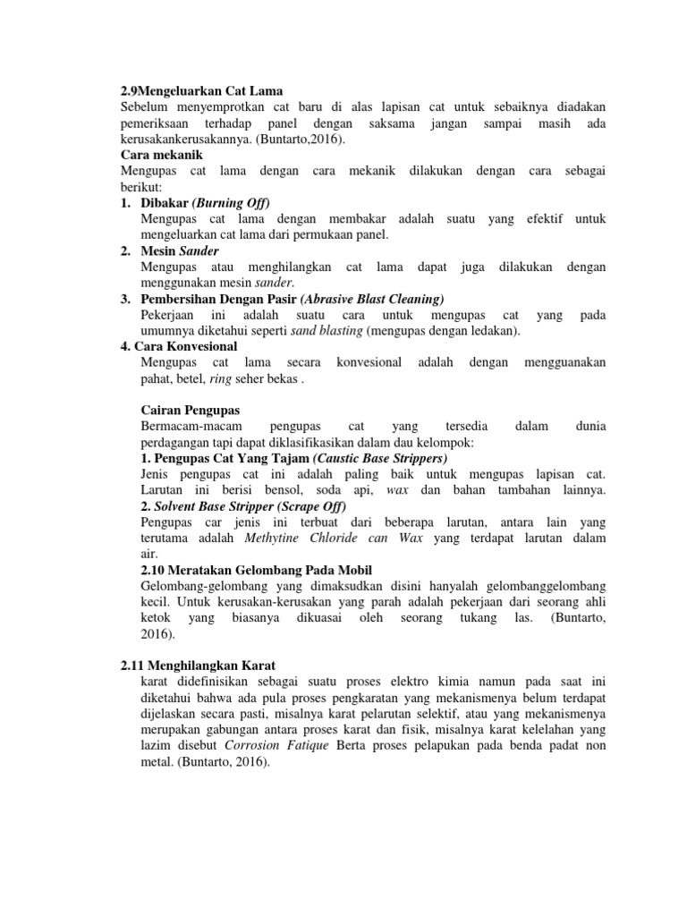 Teknik Dasar Pengecatan Pdf