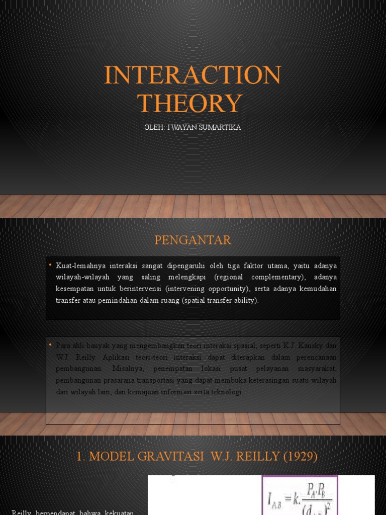 Interaction Theory | PDF